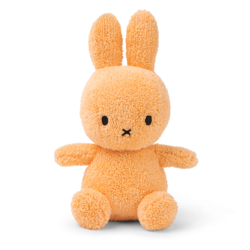 Miffy Sitting Terry - Orange – Bub Stuff Australia