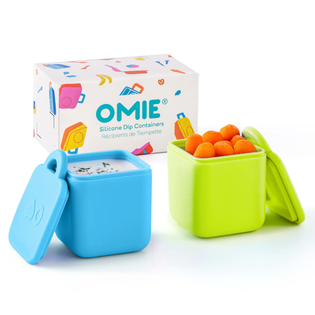 OmieDip Silicone Dip Containers Twin Pack by Omie – Bub Stuff Australia