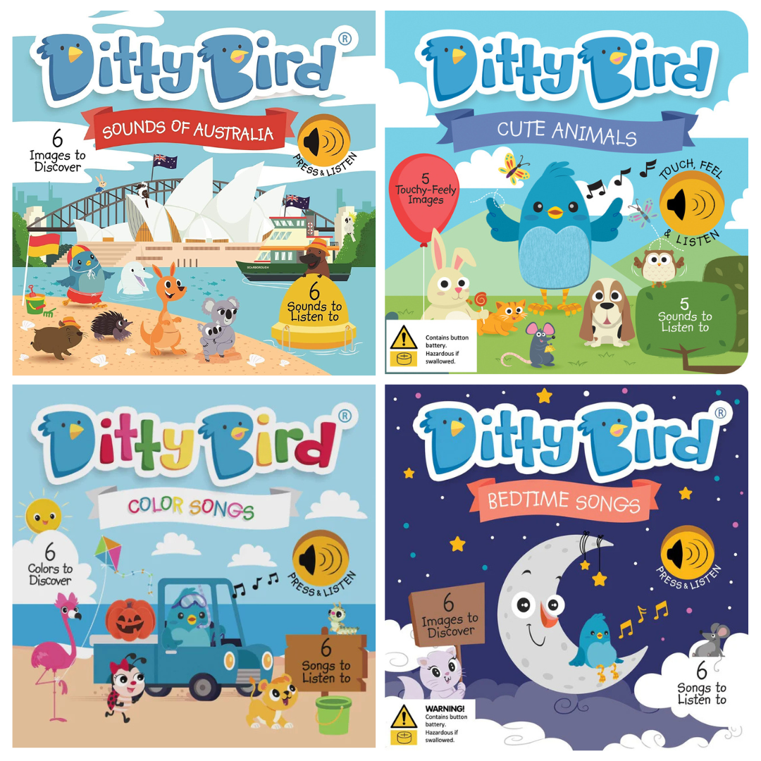 Ditty Bird Preschoolers Musical Book Saving Bundle – Bub Stuff Australia