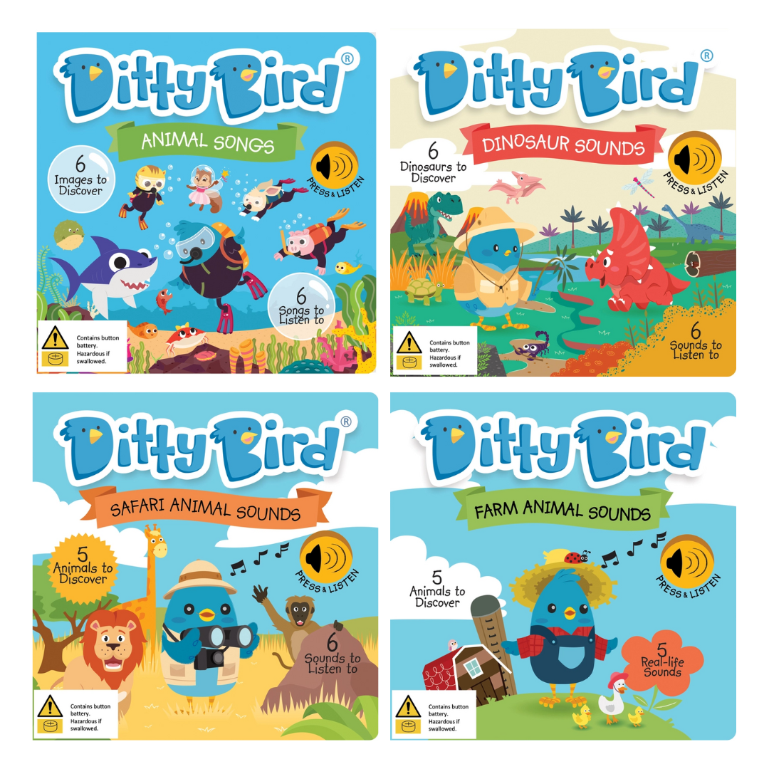 Ditty Bird Animals Musical Book Saving Bundle – Bub Stuff Australia